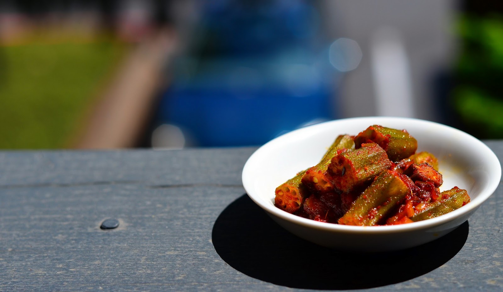 Happy Cooking Me: Bhindi Masala / Okra Masala