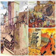 ASEDIO A UN CASTILLO MEDIEVAL :'''NO LO SE!!!... ¿O SI?