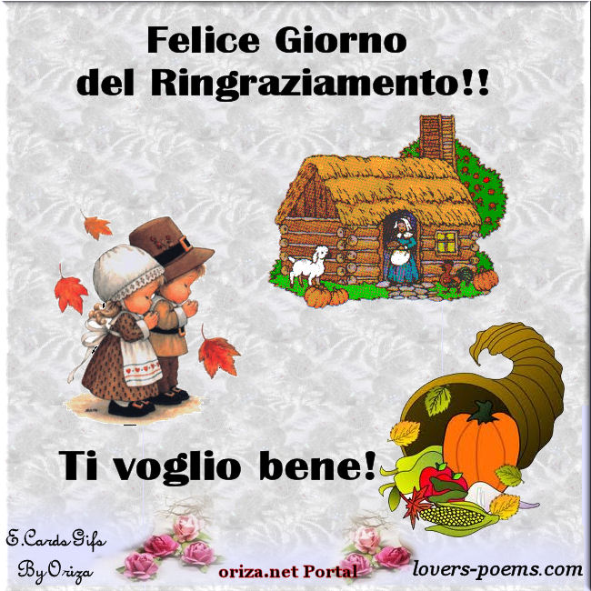 Gifs, Frasi,: Felice Giorno del Ringraziamento!