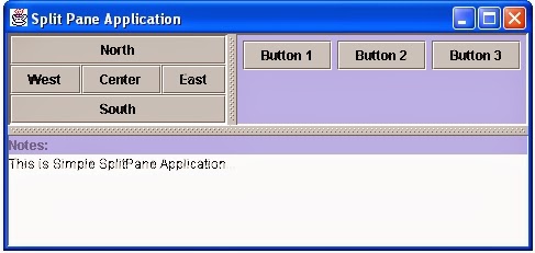 JSplitPane in Java Swing
