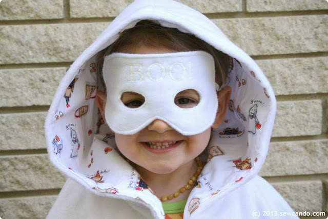 Sew Can Do: Easy DIY Costumes: Old Time Bank Robber & BOO-tiful Ghost