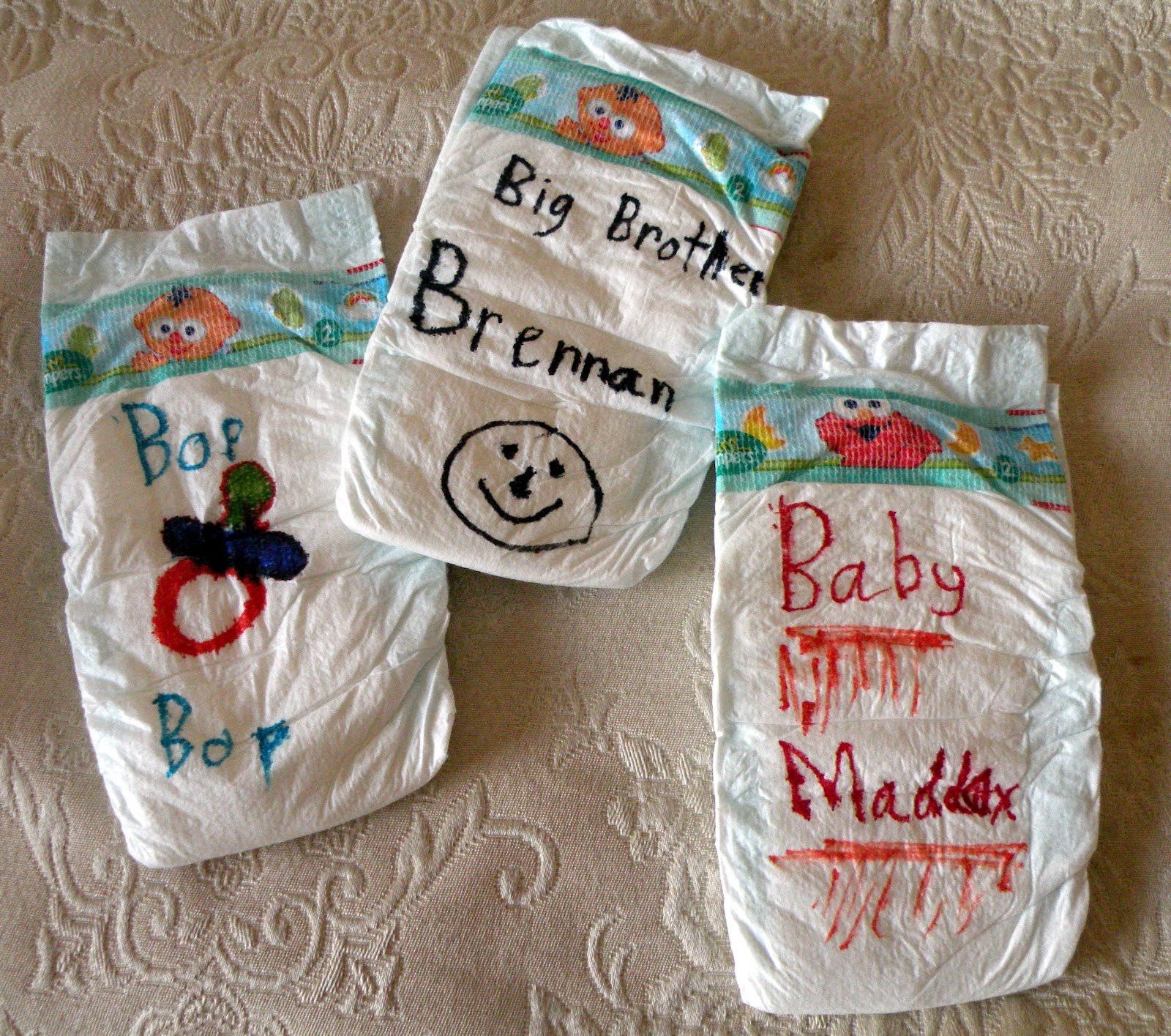 The Fantastic Five: Diaper Drawings