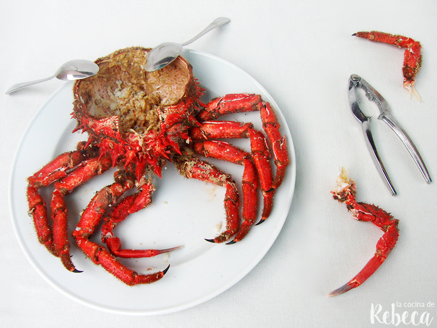 La cocina de Rebeca: Cómo cocer, limpiar y servir una centolla