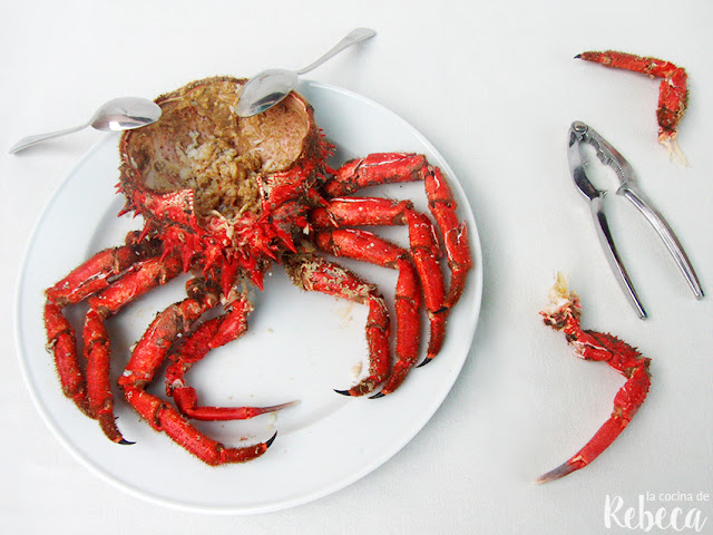 La cocina de Rebeca: Cómo cocer, limpiar y servir una centolla