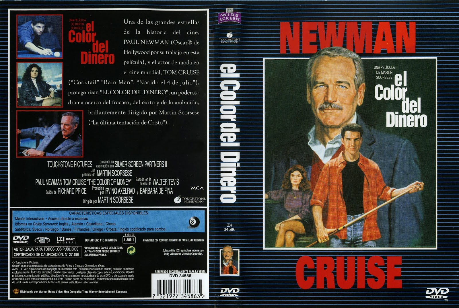 El color del dinero (1986 - The Color of Money) - Imágenes de Cine Clásico