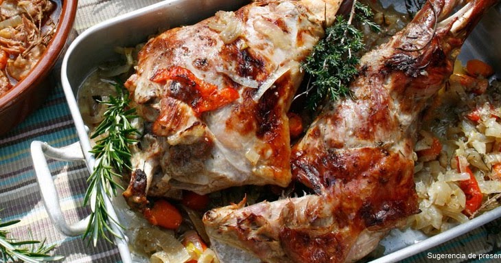 Roasted lamb shoulder