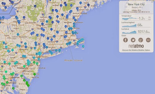 Netatmo weathermap