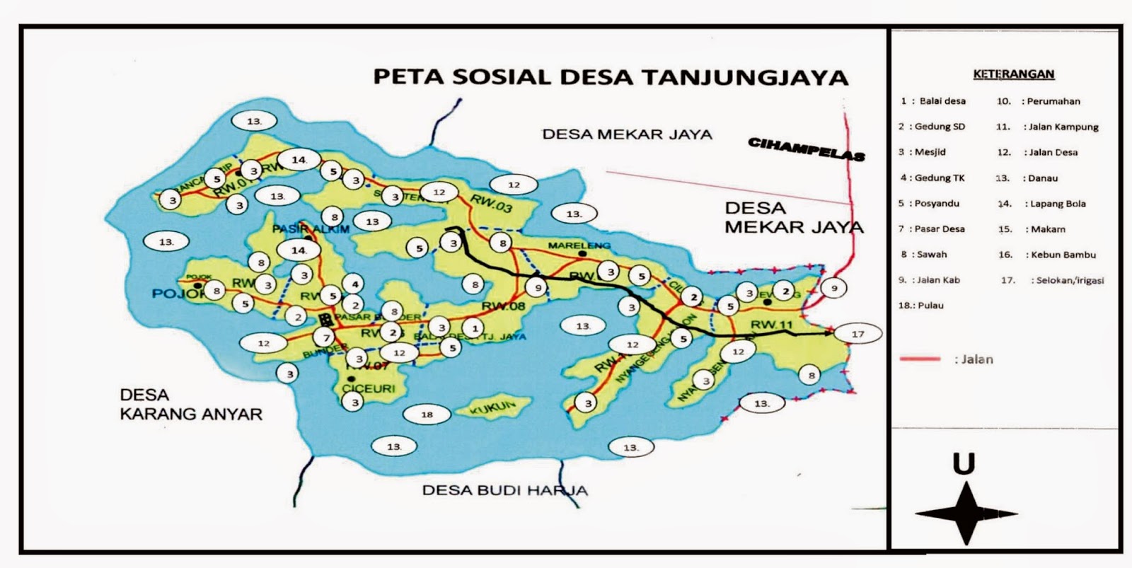 Peta Sosial Desa - Pemerintah Desa Tanjungjaya