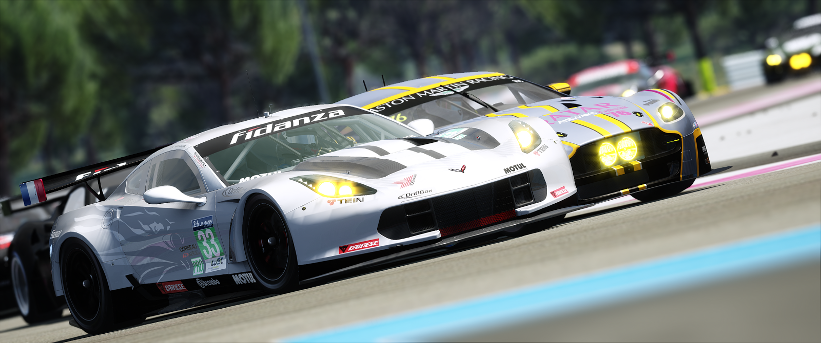 S.56 Design: Corvette C7.R Ravenwest #32 #33