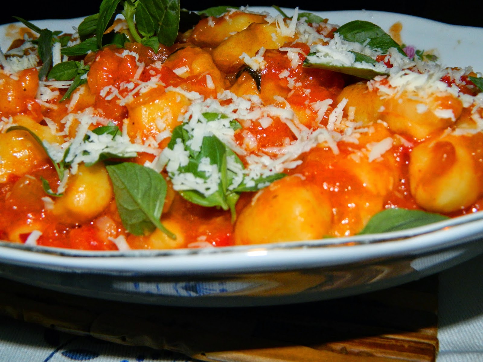 Varrendo o Prato!: Nhoque de Mandioquinha (Batata Baroa)