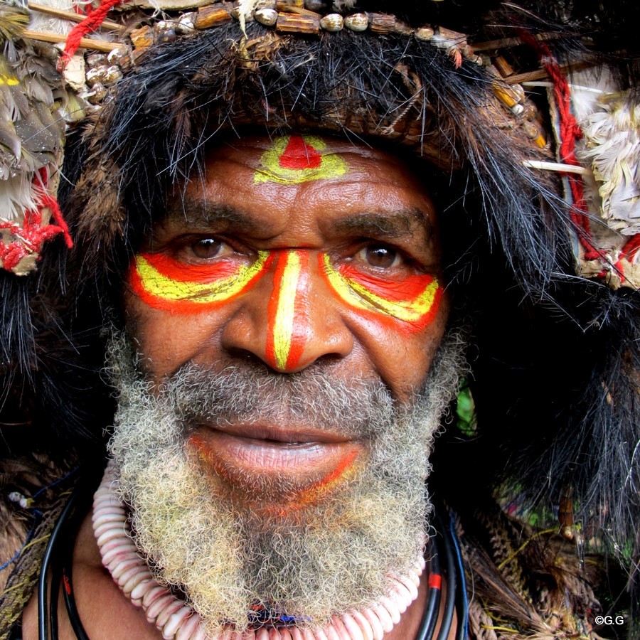 Nature Wonders Gershonized: Papua New Guinea - Huli people Sing Sing