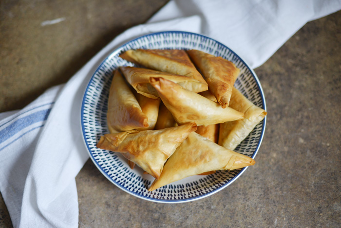 Lemon & Vanilla: Chicken Samosas / Chamuças de frango.