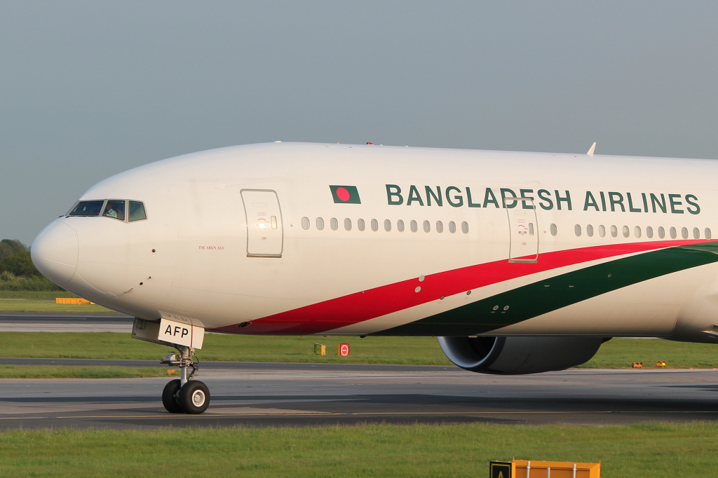 Orion's Aviation: Bangladesh Biman B777-300ER @ MAN