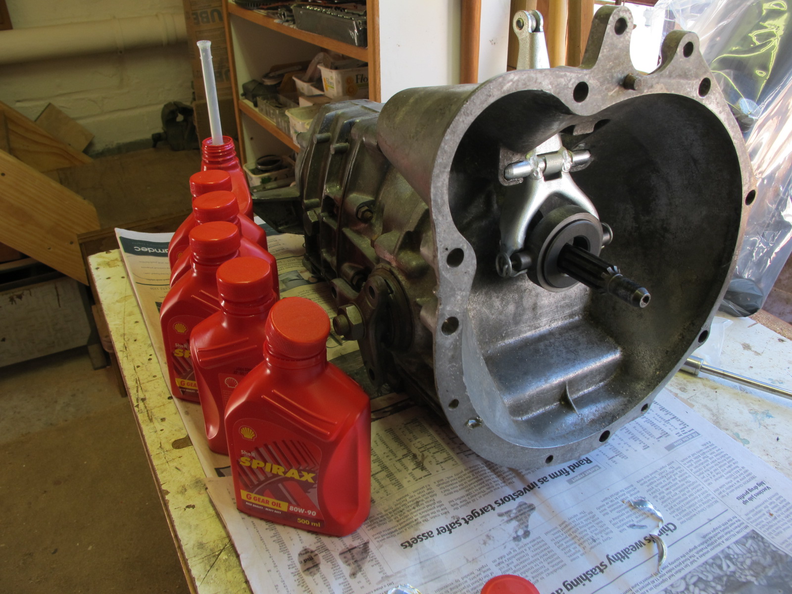 CKD Boats - Roy Mc Bride: Imp Transaxle oils by Shell Oil