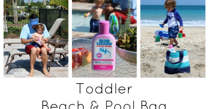 Tobins' Tastes: Toddler Beach & Pool Bag Must Haves