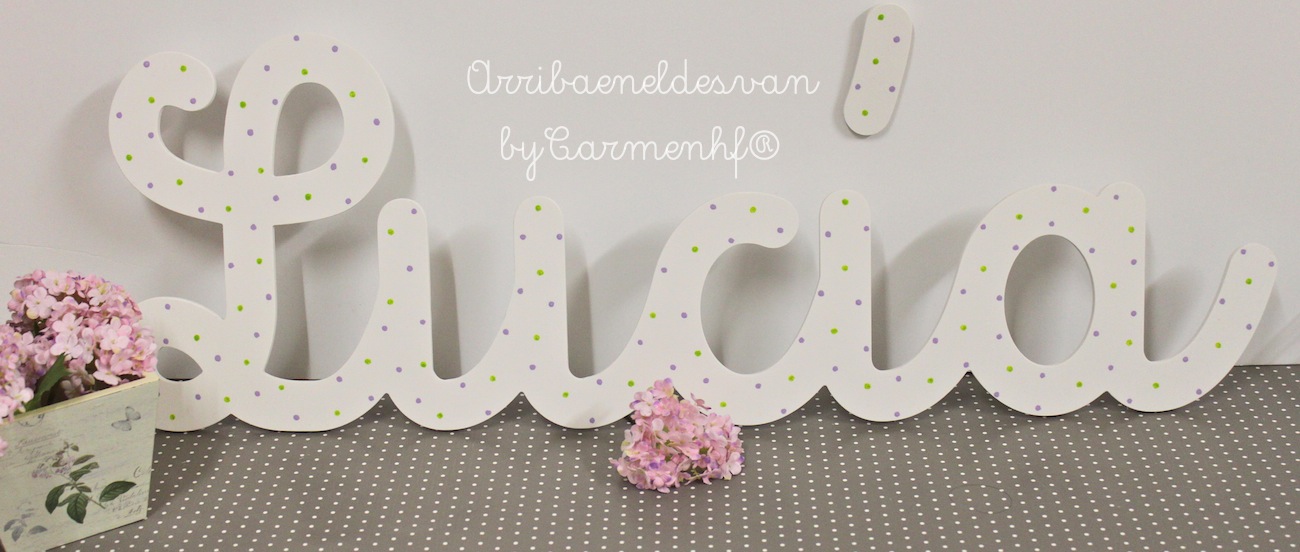 19 FEBRERO : letras para LUCIA