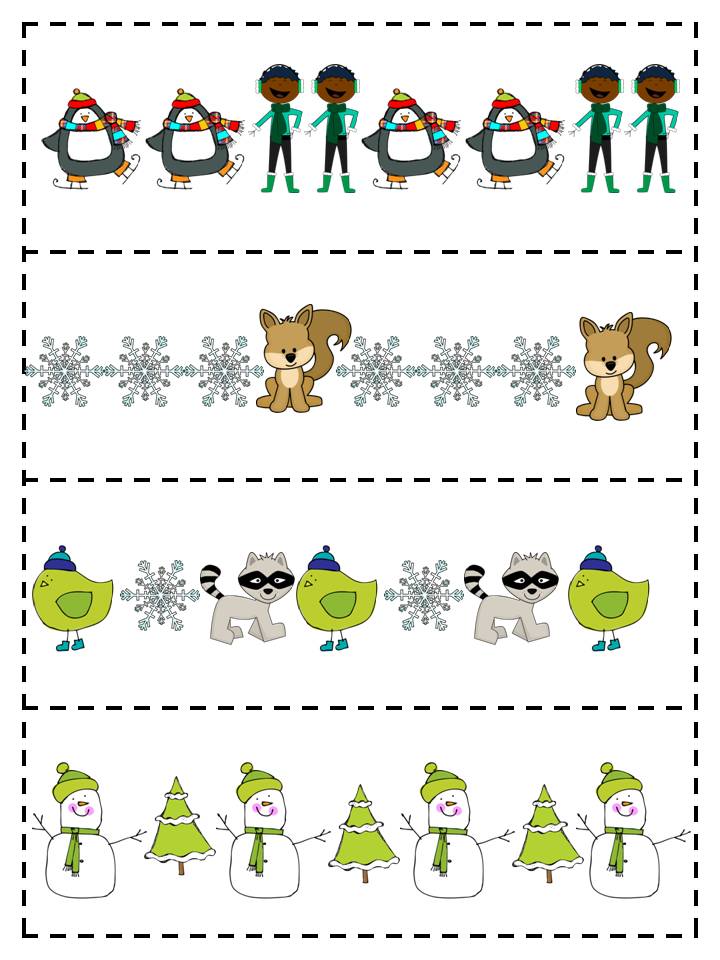 What Happens in First Grade: Geometry & Patterns: Hello Winter!