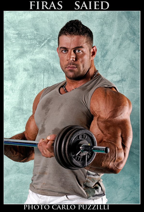 Muscle Lover: Syrian huge IFBB Pro bodybuilder Feras Saied