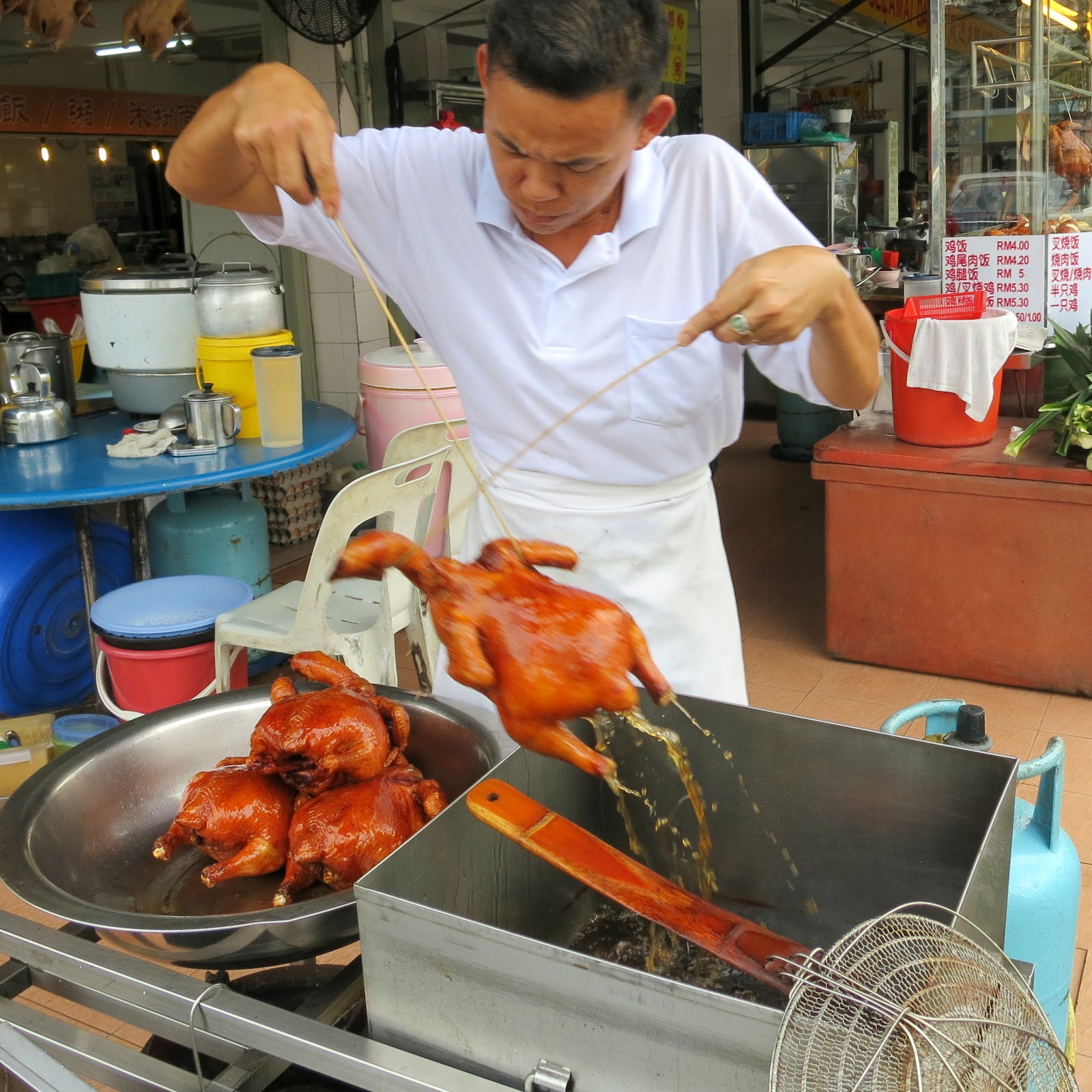德记 Chicken Rice @ Kim Ling 金岭 Coffee Shop in Taman Perling, Johor Bahru ...