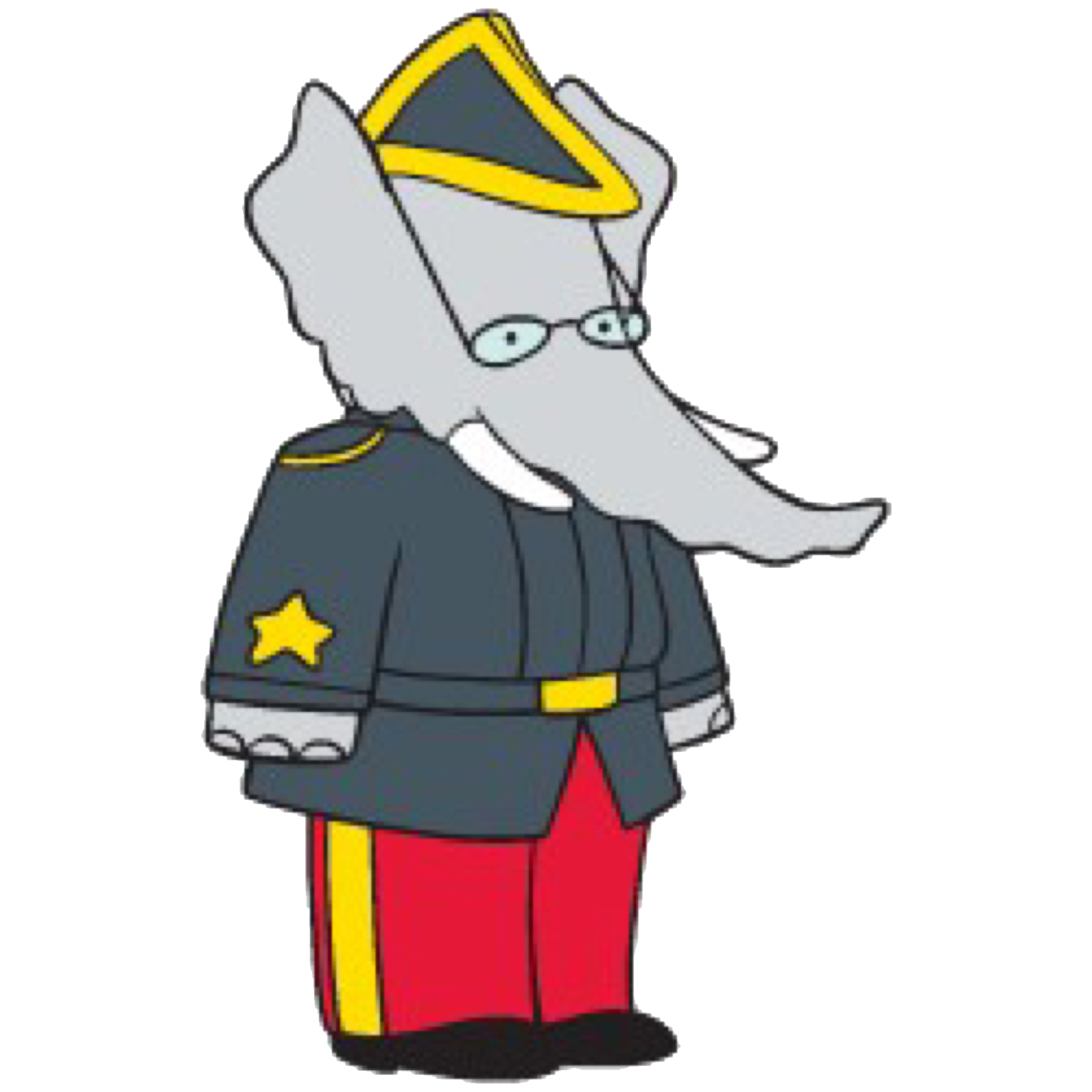 Cartoon Characters: Babar (PNG's)