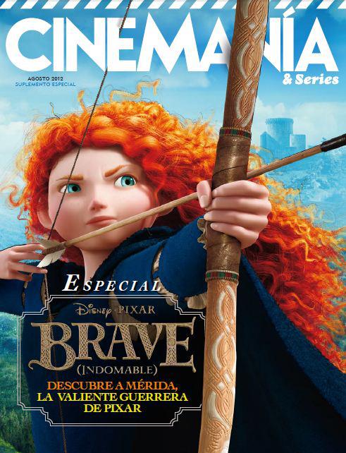 Princesas Disney: La Princesa Merida en portada de Cinemania