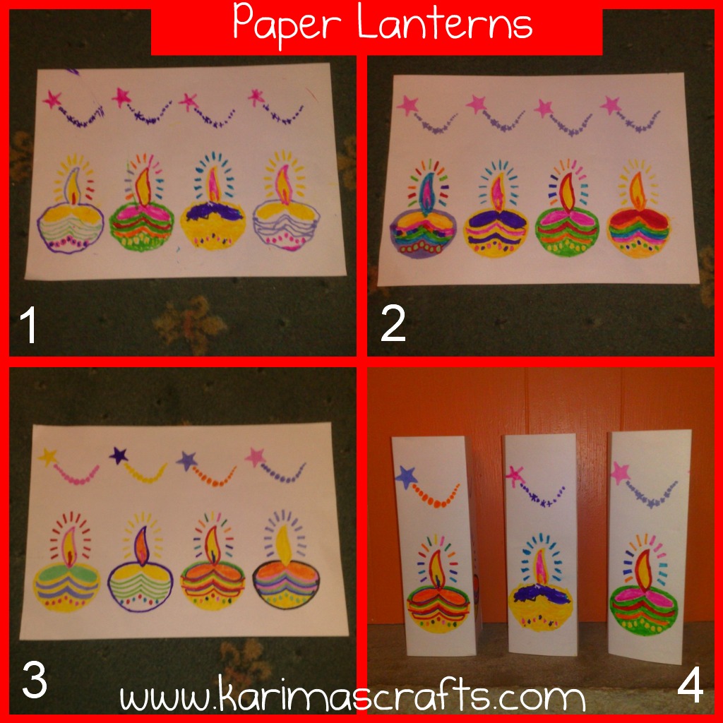 Karima's Crafts: Paper Lantern Tutorial