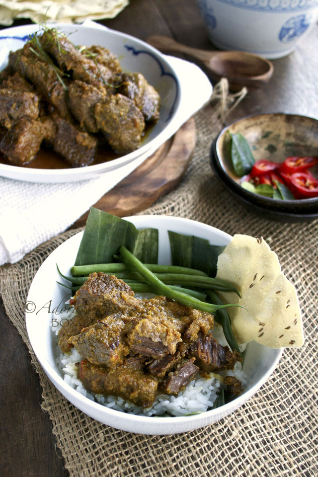 Adora's Box: BEEF RENDANG