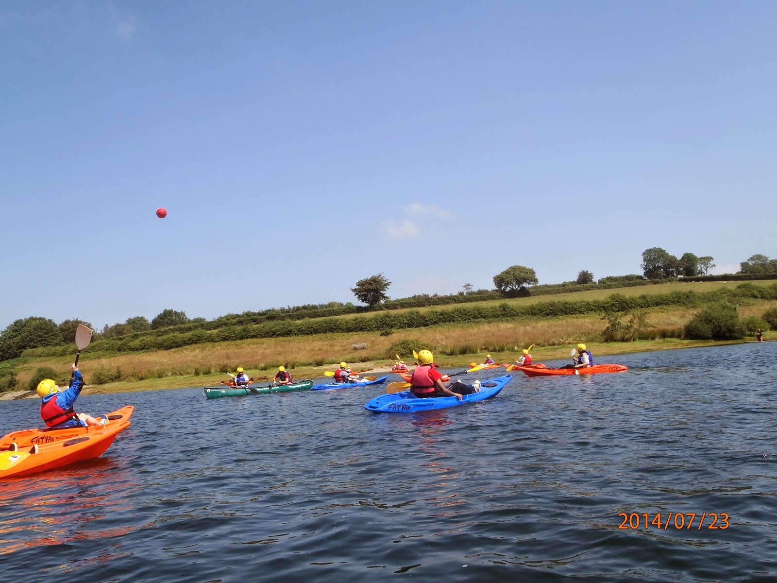 CHANNEL YOUR ADVENTURE: Kayaking and Raft Building with NCS Students