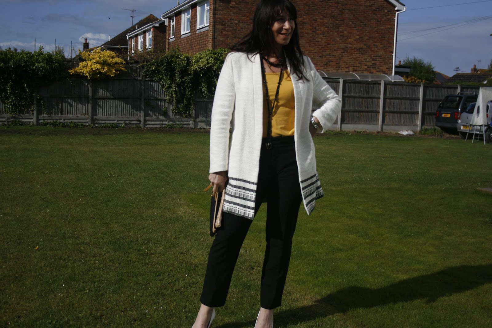 Black, Mustard and an Eye Catching Jacket. | Mummabstylish