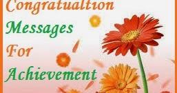 Congratulation Messages : Achievement