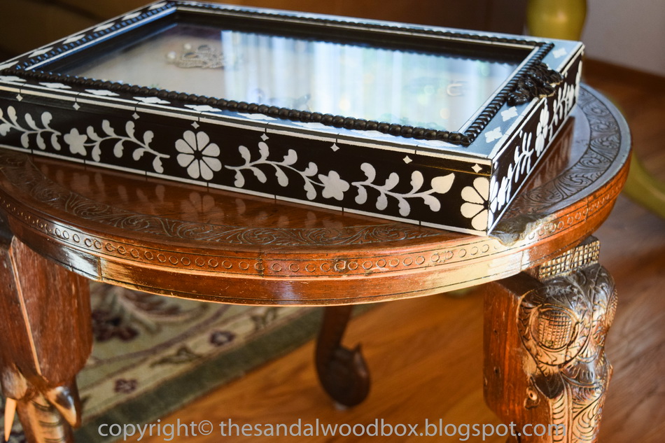 The Sandalwood Box: Bone Inlay