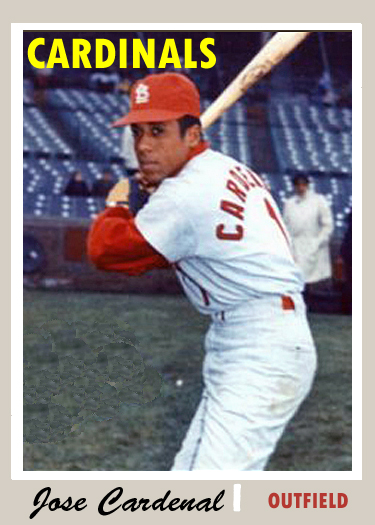 KOD 14: 1970 St. Louis Cardinals - Mgr: "Bike" Mike Roberts - 32 Cards