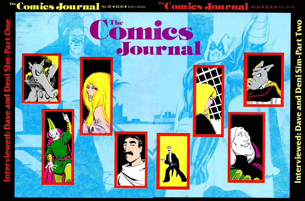 A MOMENT OF CEREBUS: Cover Art for the Comics Journal