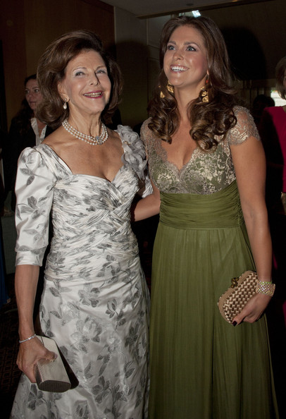 Queen Silvia and Princess Madeleine attend the 2012 The Mentor ...
