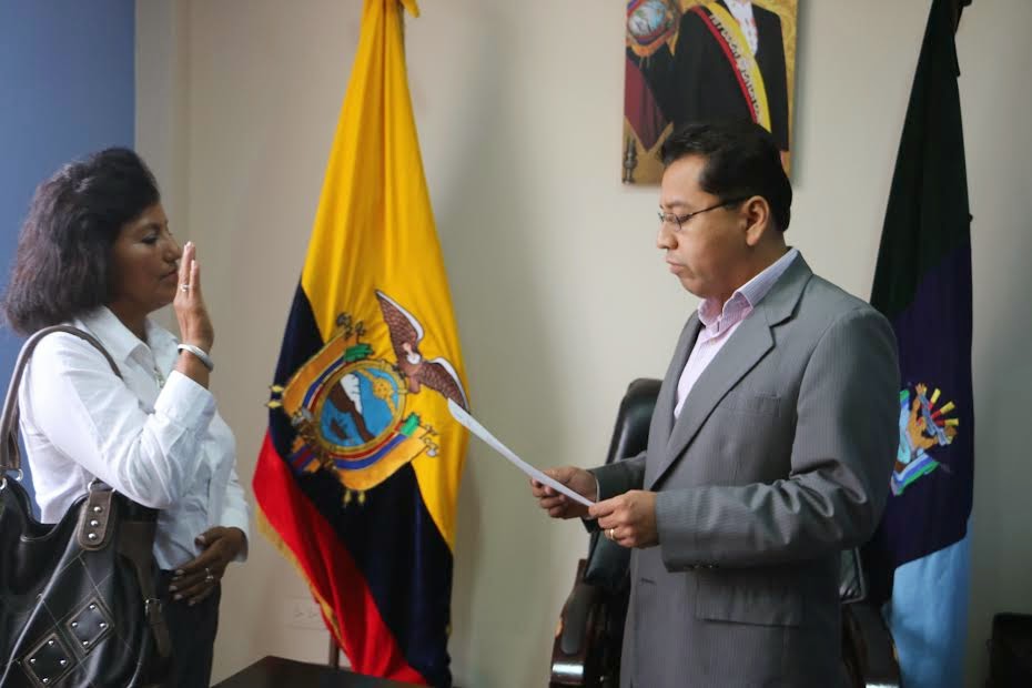 Posesionan a nueva Teniente Política de la Parroquia Colonche | LA PRIMERA