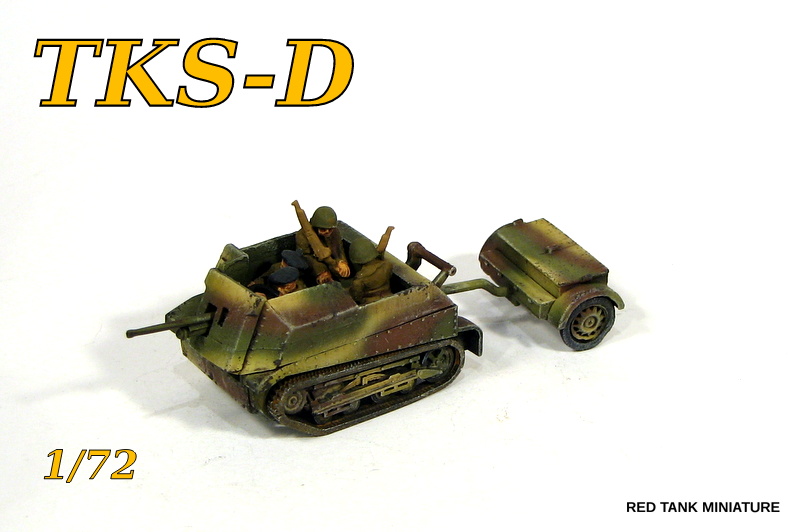 Gulumik Military Models: TKS-D 1/72