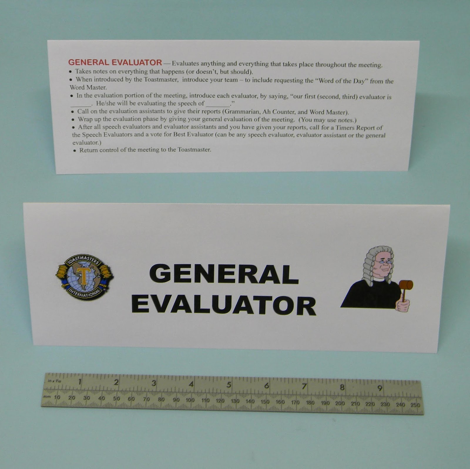 Joyful Public Speaking (from fear to joy): Tent cards for member names ...