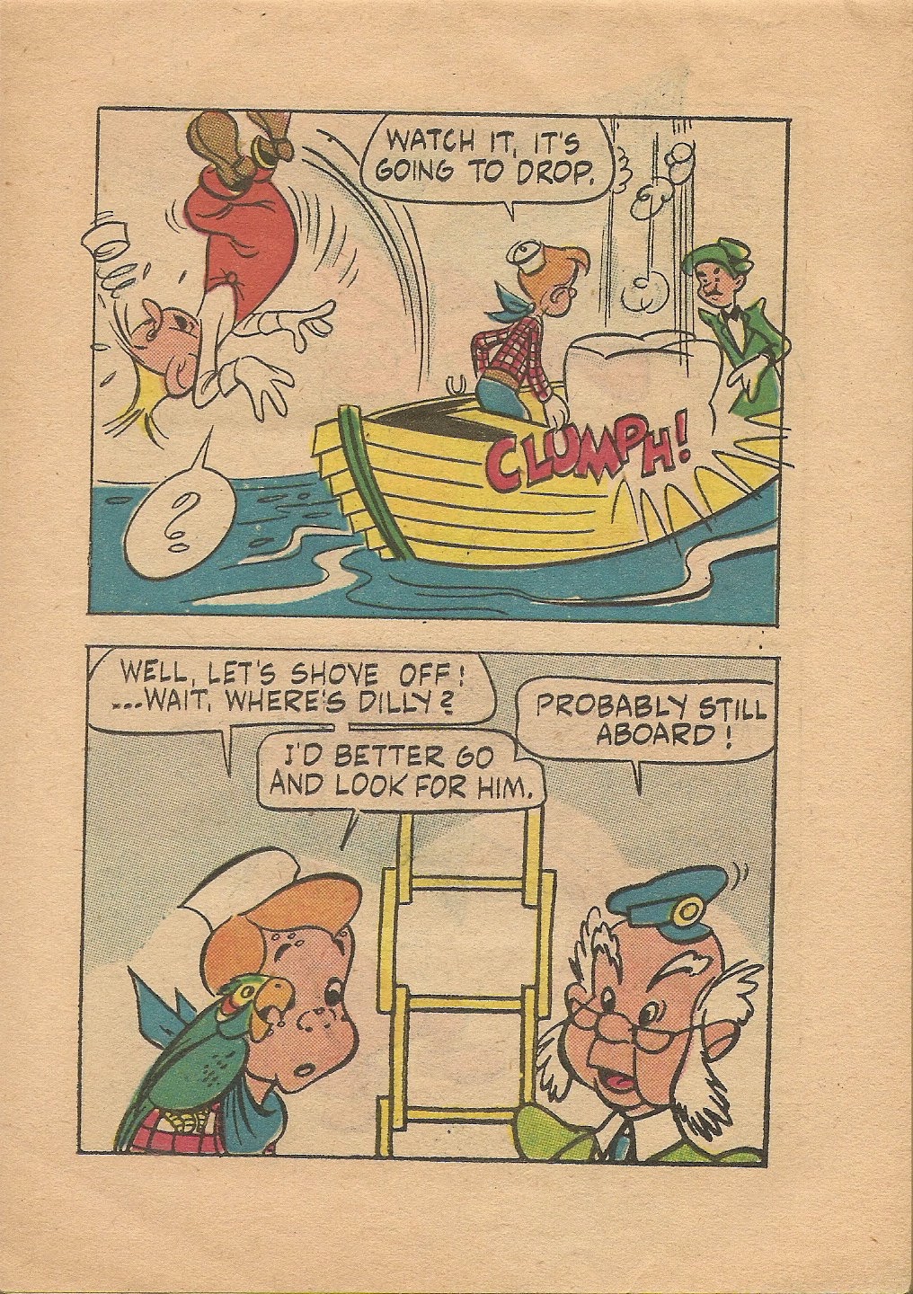 Saved From The Paper Drive: Poll Parrot and Howdy Doody