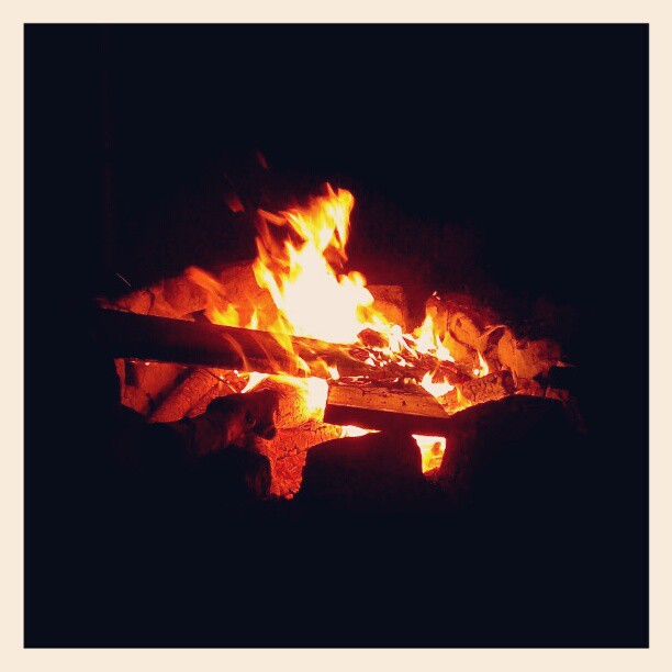 borrowed heaven: pinterest day 28: backyard fire