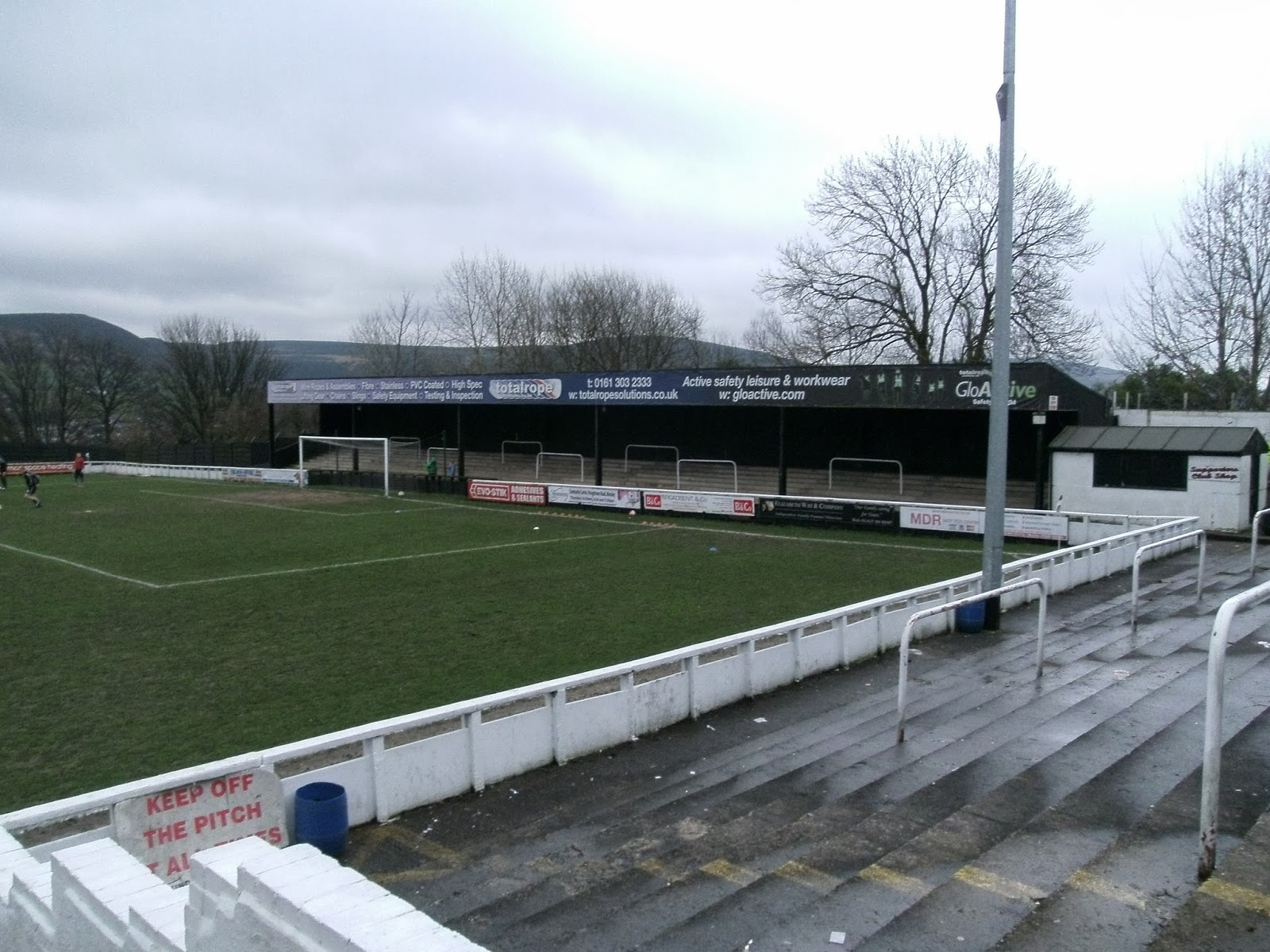 Mossley A.F.C - Seel Park - The last Bus to Bromley Cross