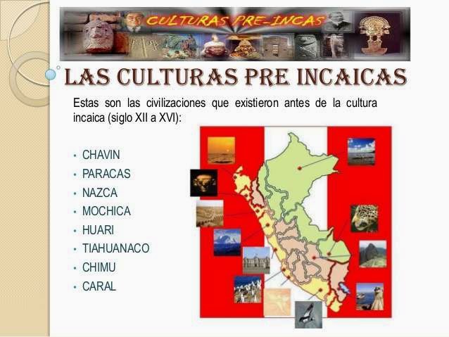 LAS TIC, XO, PRIMARIA: CULTURAS PRE INCAS