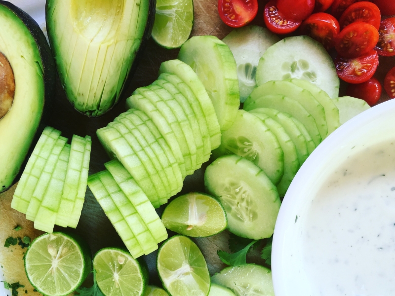 Tacos de lechuga con pollo cajún + Aderezo Ranch casero - Delirios de ...