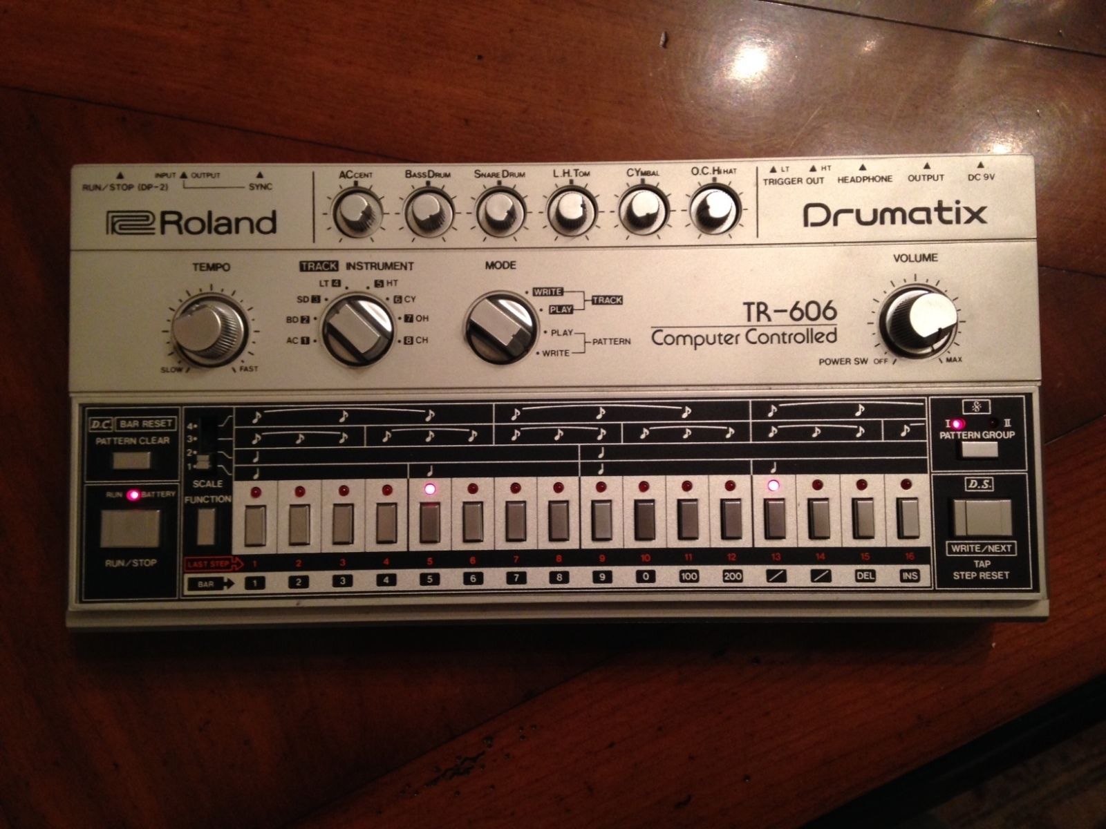 MATRIXSYNTH: Roland TR-606 Drumatix Analog Drum Machine + Original Box ...