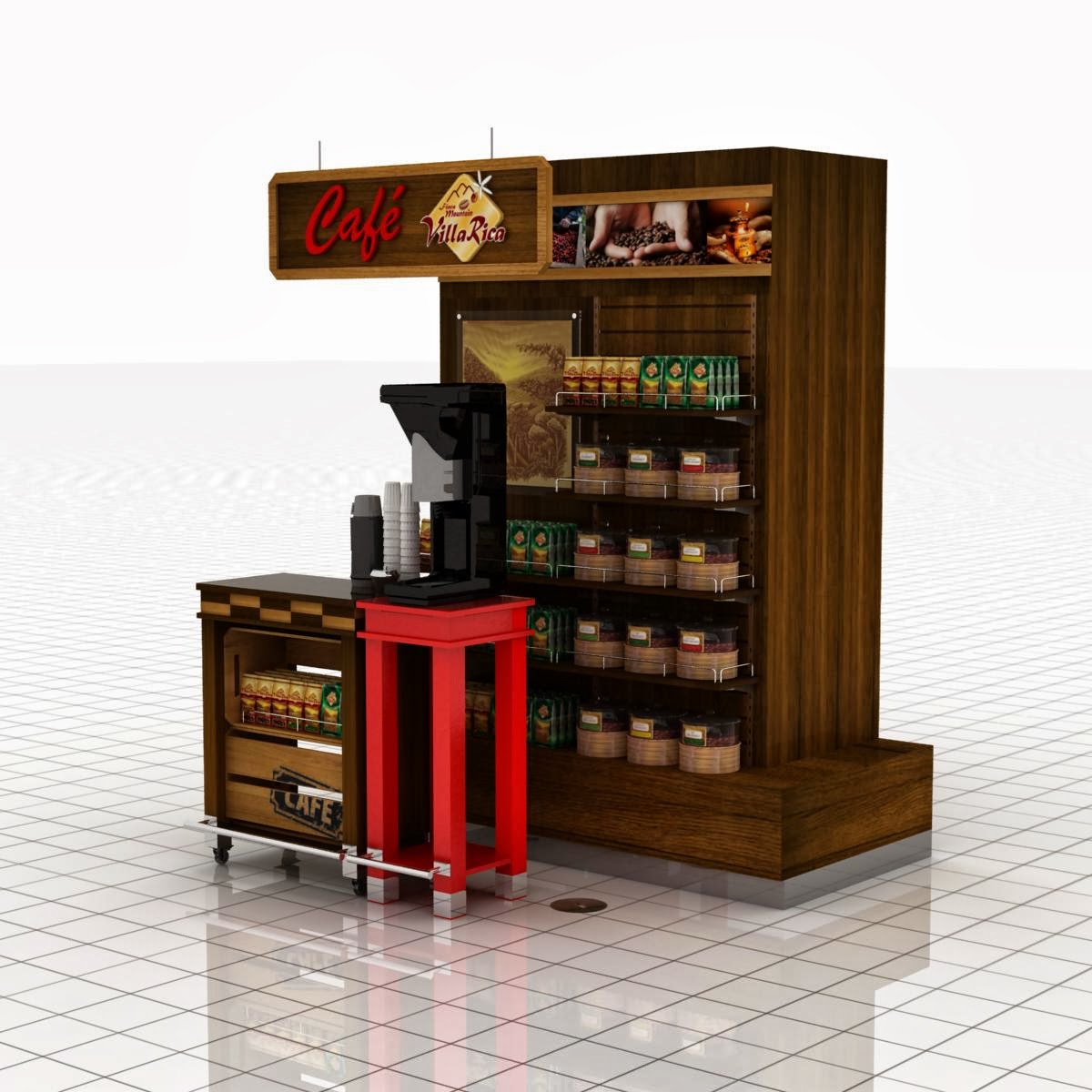 Juan Del Aguila: Módulos de Café