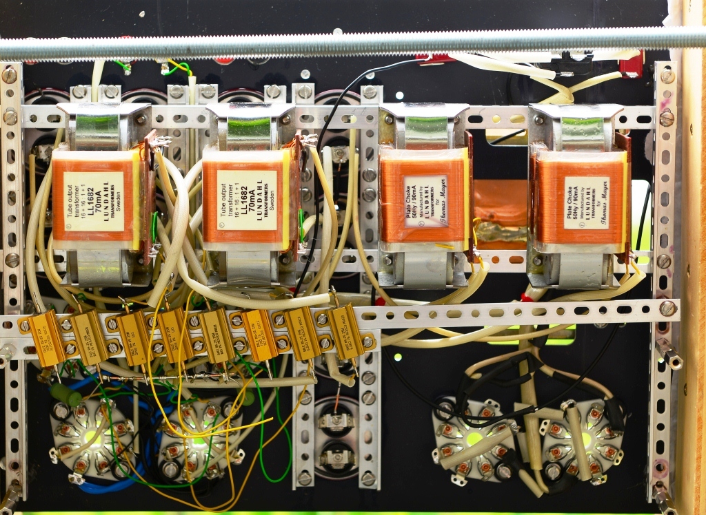VinylSavor: Making of a SE 6CB5A Amplifier: Assembly
