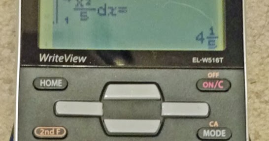 Eddie's Math and Calculator Blog: Review: Sharp EL-W516T