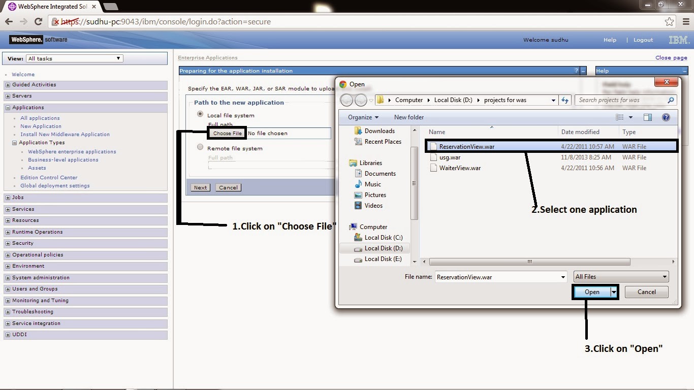 IBM WebSphere Application Server: Deploying applications in WebSphere ...