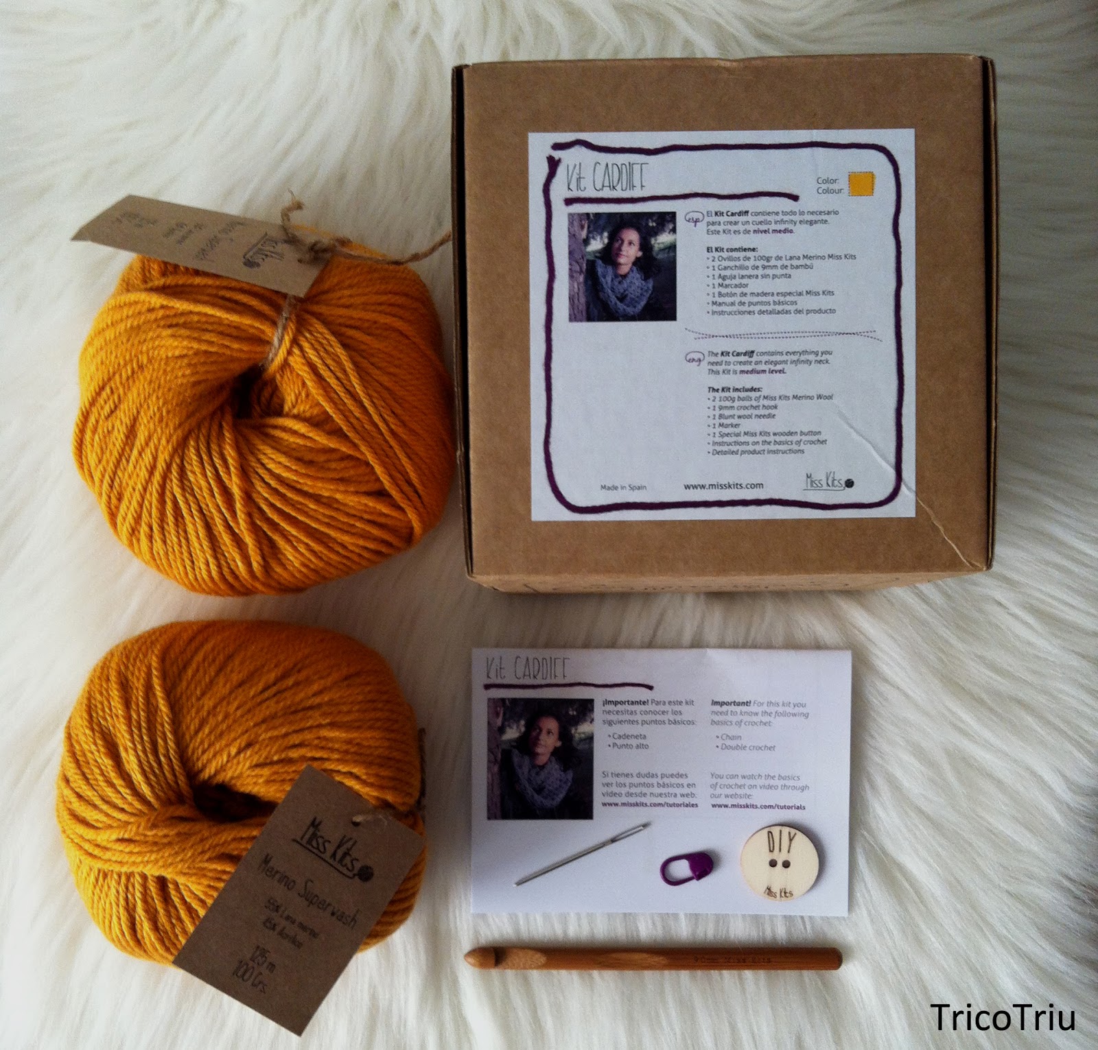 TricoTriu: Kit Cardiff de Miss Kits