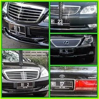 Jagoan Banten: Daftar Plat Nomor Pejabat Negara di Indonesia