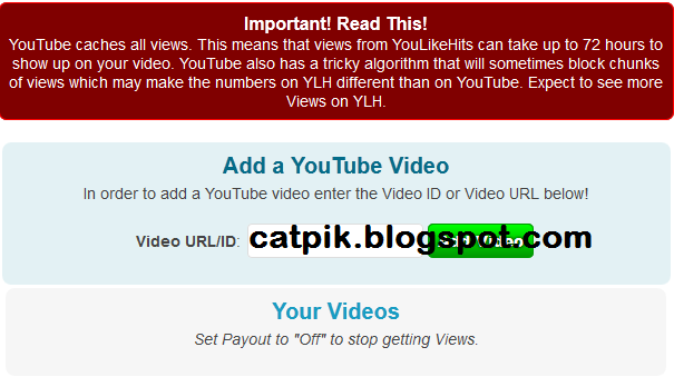 YOULIKEHITS - CARA MENAMBAHKAN VIEWERS, LIKERS DAN SUBCRIBERS YOUTUBE ...